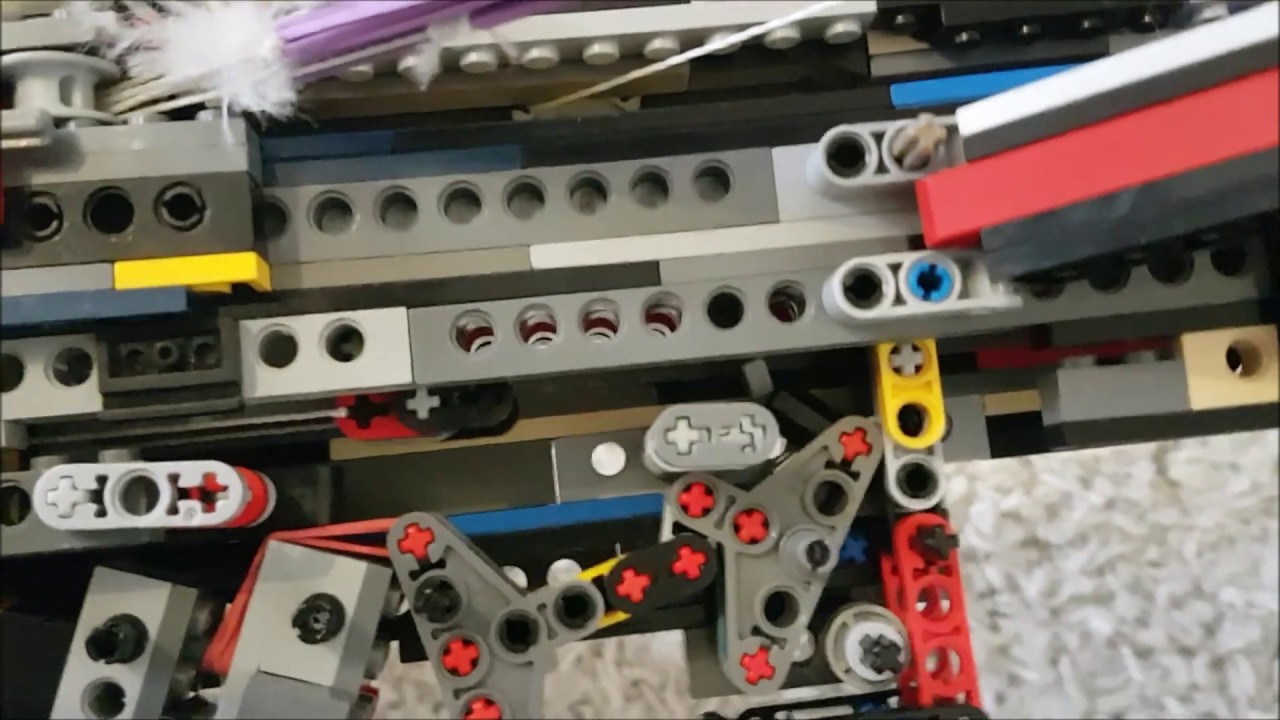 Lego M249 Updated with select fire - YouTube