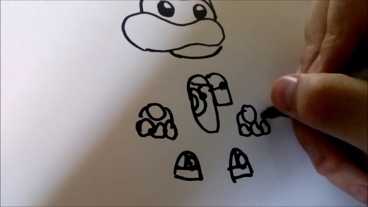How To Draw Rayman - YouTube