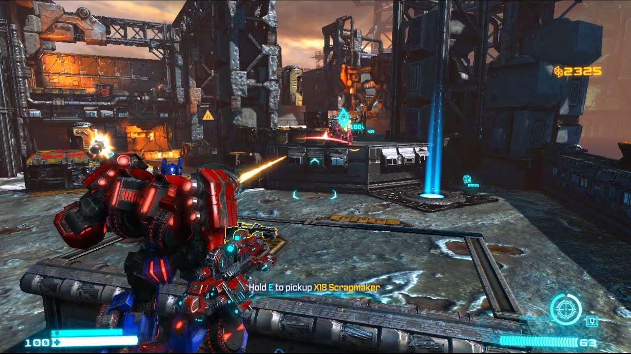 Transformers Fall Of Cybertron PC HD Gameplay [Transformers Game] - YouTube
