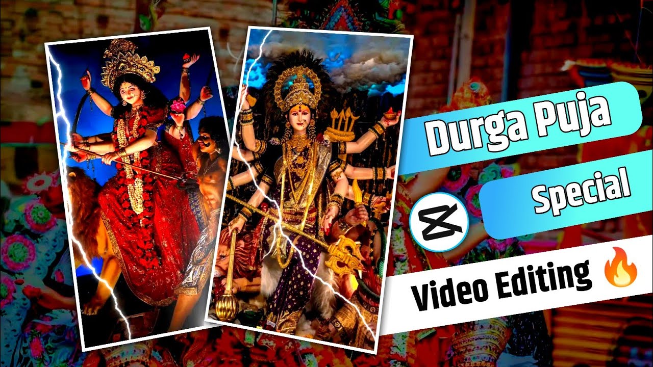 Durga puja video editing capcut | Navratri video editing | Durga puja ...