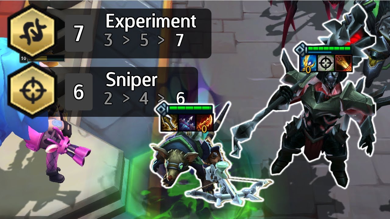 Sniper Mordekaiser is Insane - Duo Carry Twitch - 7 Experiment & 6 Sniper - Set 13 Into the ...