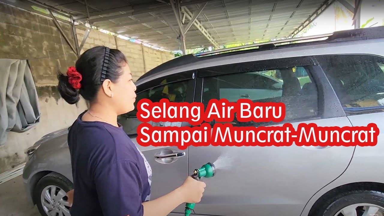 Selang Air Baru Sampai Muncrat-Muncrat - YouTube