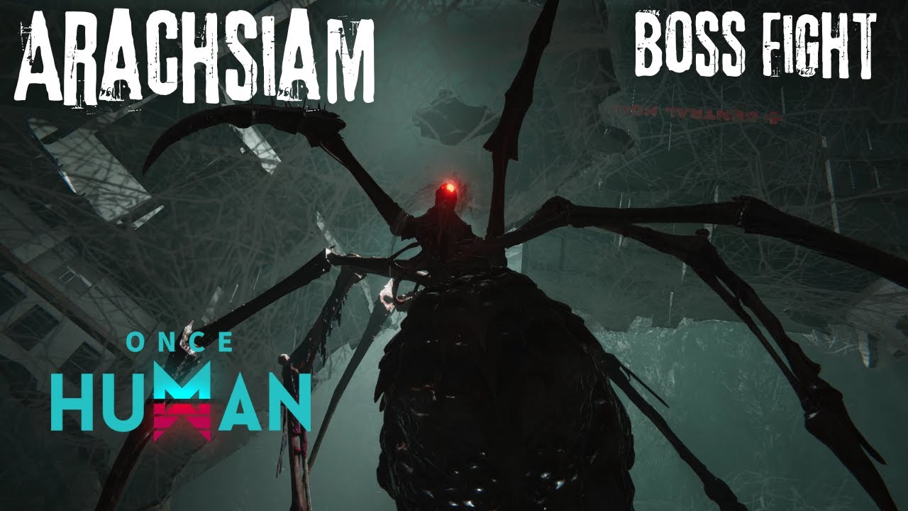 Once Human: Arachsiam Boss Fight! Beware of Arachnids and Creepy ...