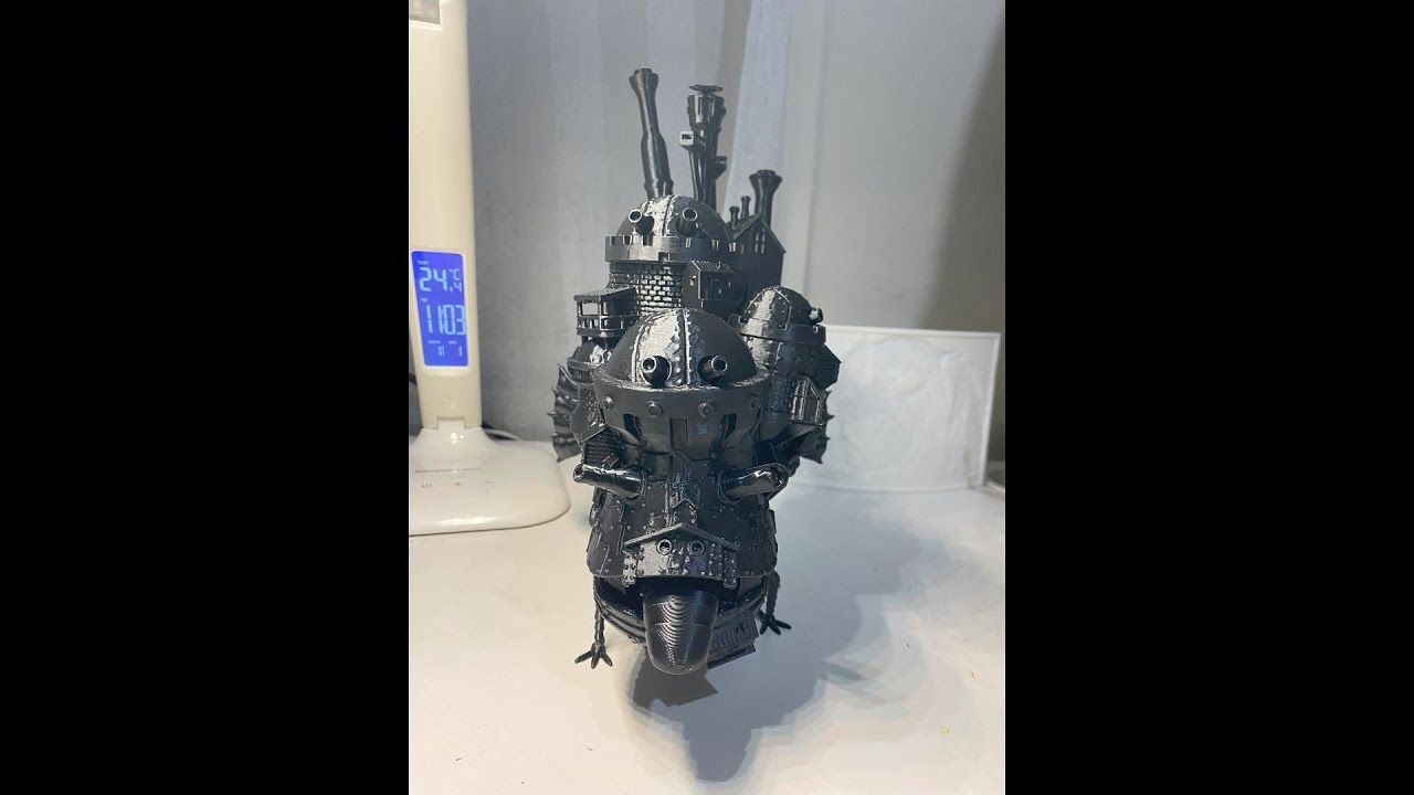 3D print Howl's Moving Castle #bambulabx1carbon #howlsmovingcastle ...
