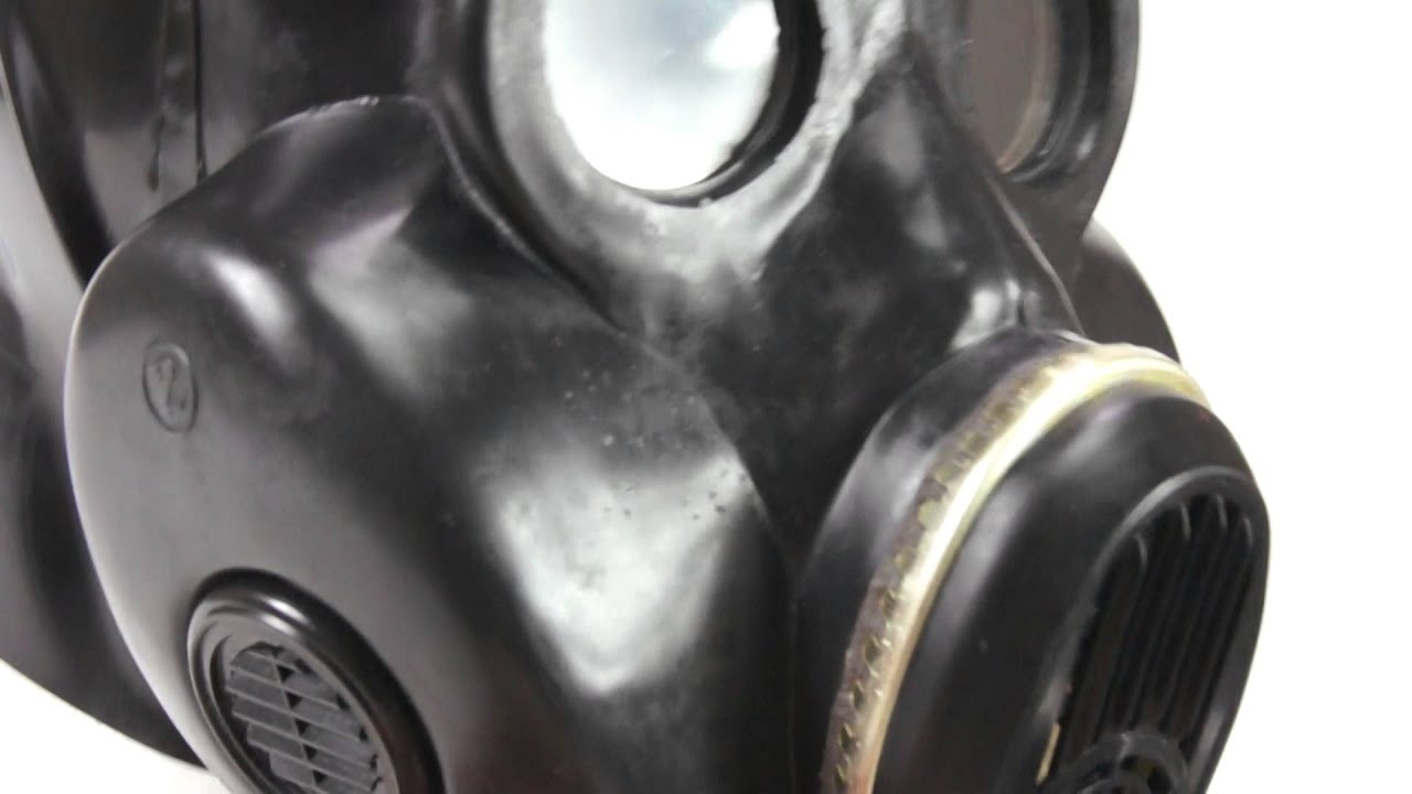 Russian PBF Gas "Hood" Mask - YouTube