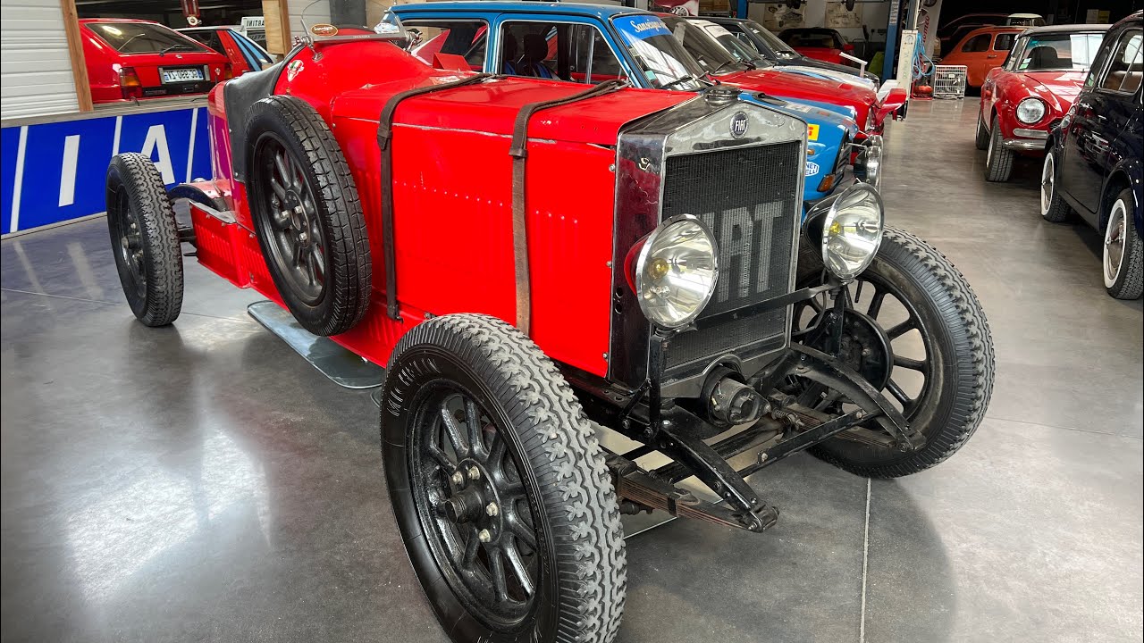 Fiat 509 Spinto Monza (1926) - YouTube