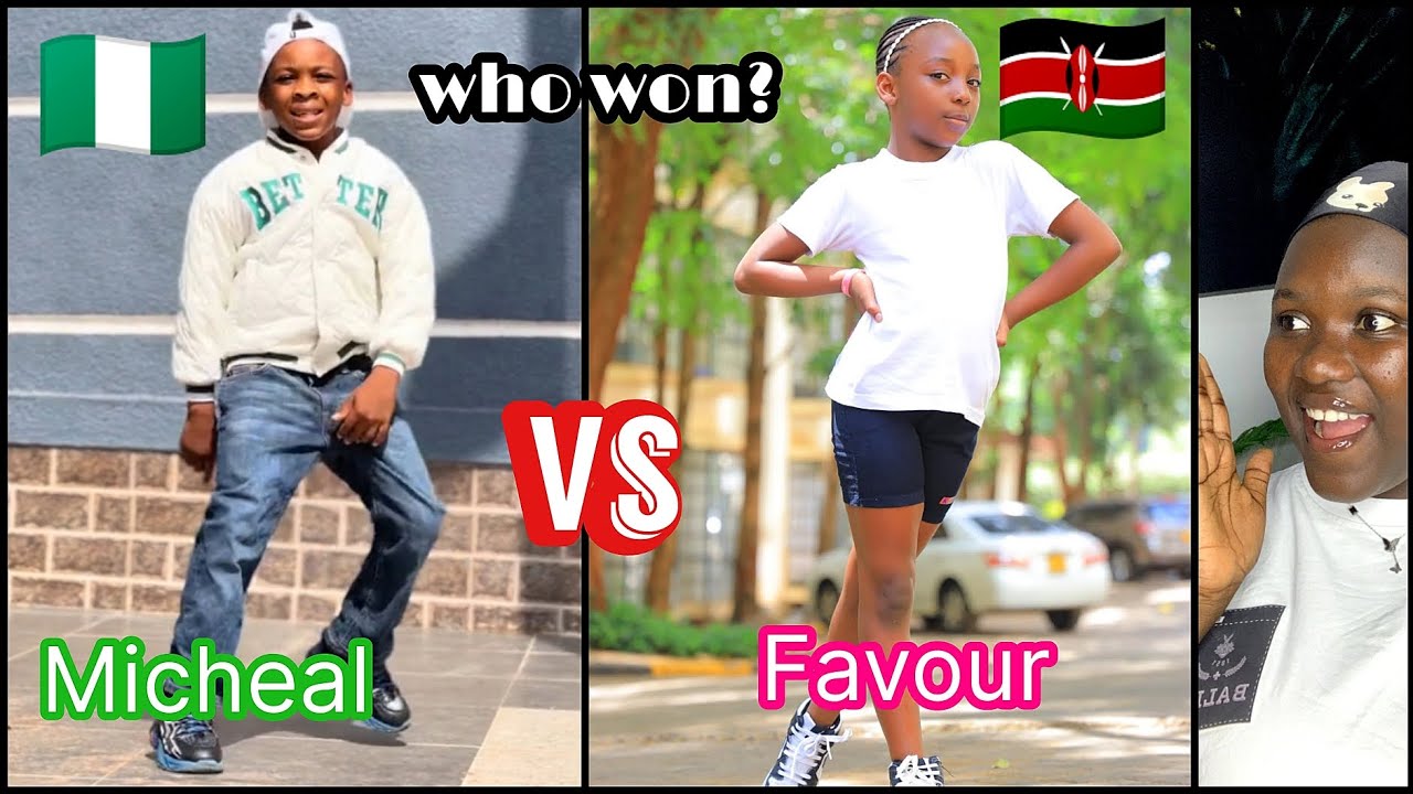 New viral tiktok dance challenge 🔥 Jennie Favour 🇰🇪 🆚 Michael 🇳🇬 || who won ?🔥🔥 - YouTube