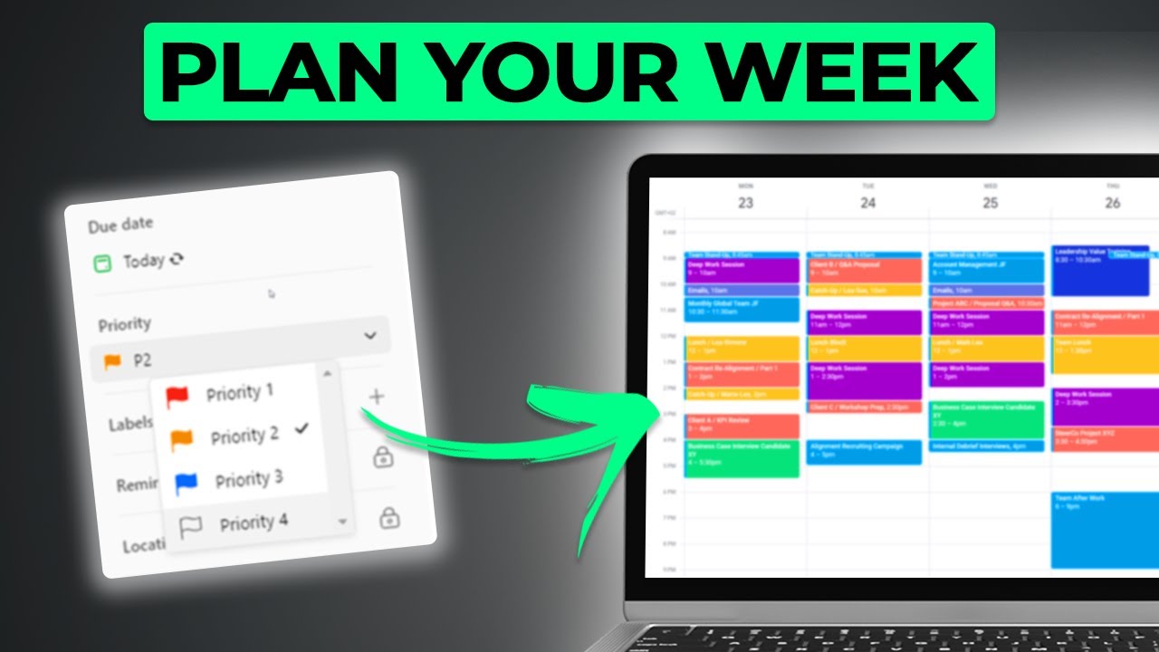 5 BIG Mistakes to Avoid When Planning Your Week - YouTube