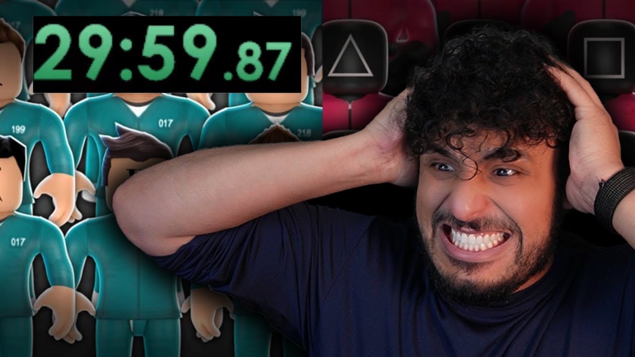 Stream Doesn't End Until I Beat Roblox Squid Games - YouTube