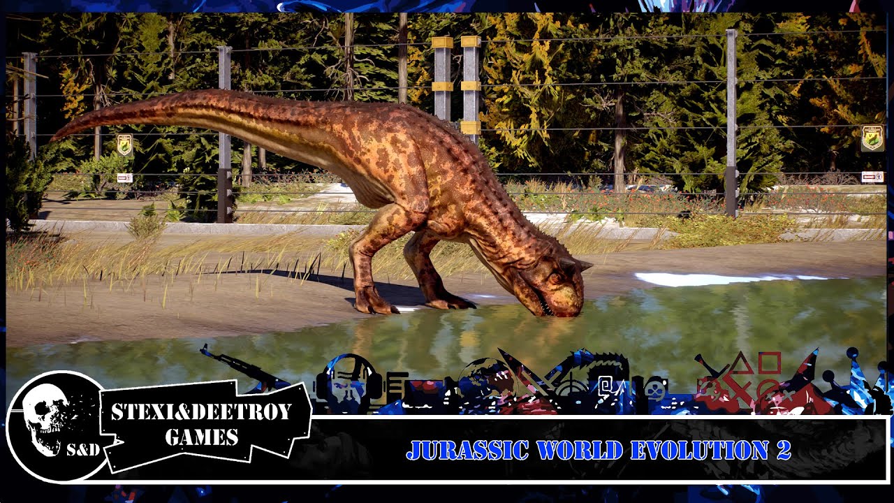 Jurassic World Evolution 2 campaign #PART2 Washington | Allosaurus ...