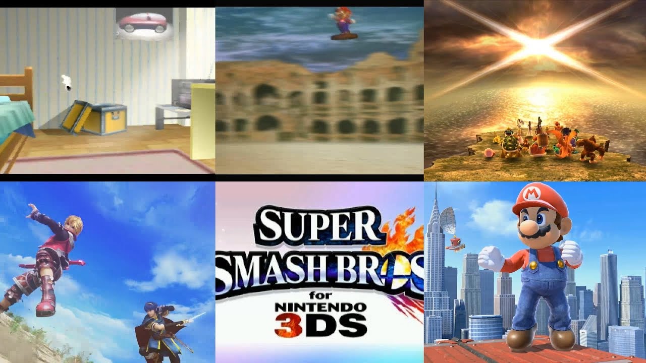 All Smash Bros. intros... simultaneously - YouTube