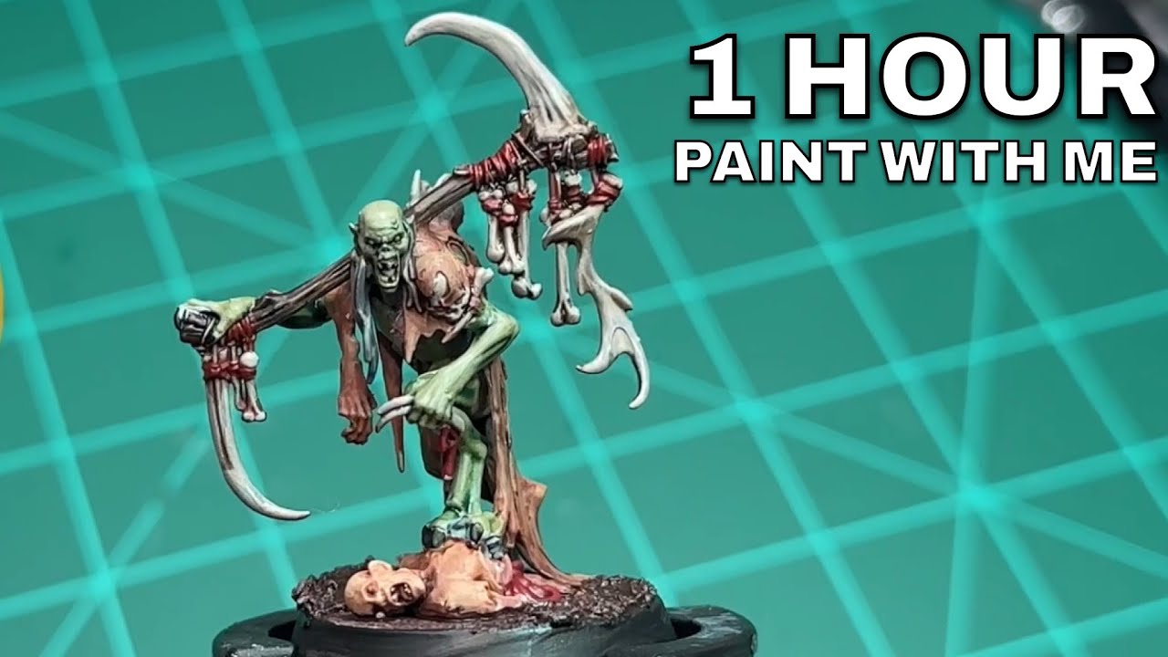 1 Hour ASMR Paint With Me - Marrowscroll Herald #warhammer #ageofsigmar ...