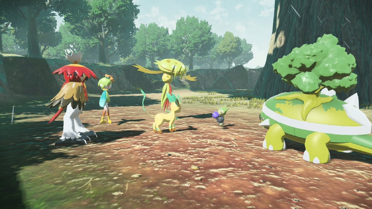 Grass Type Pokemon Meet [Pokémon Legends: Arceus] - YouTube