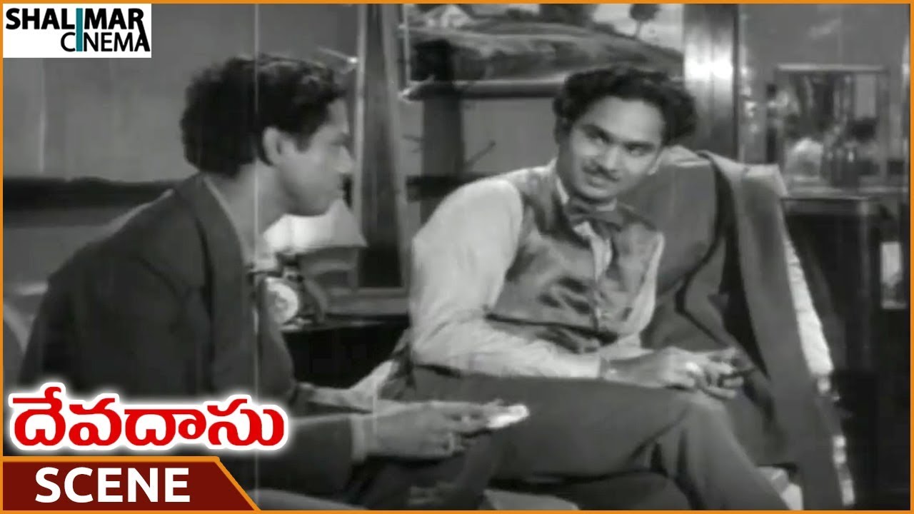 Devadasu Movie || ANR Happy About Going To His Village || ANR, Savitri ...