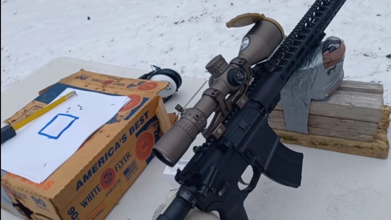 Nightforce NX8 2.5-20x50 moa Scope ... unboxing and mounting on AR-47 ...