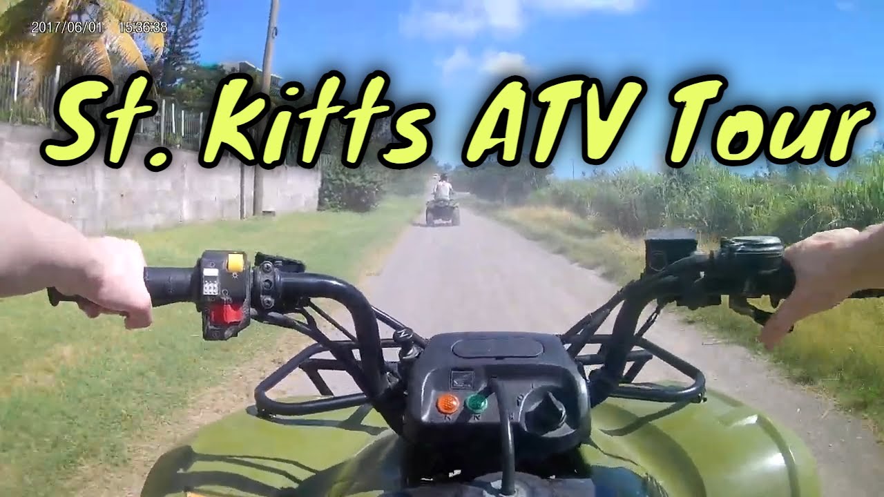ATV Riding In The Caribbean #stkitts - YouTube
