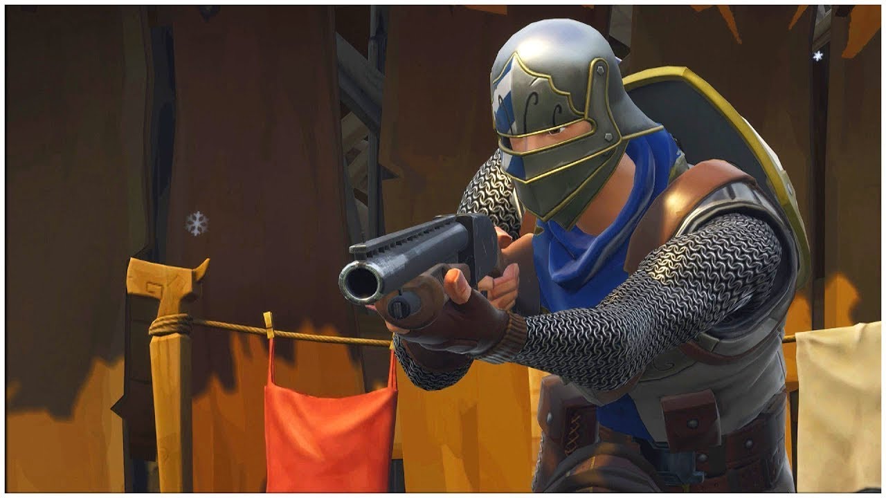 Fortnite Blue Squire Skin - GAMEPLAY - YouTube