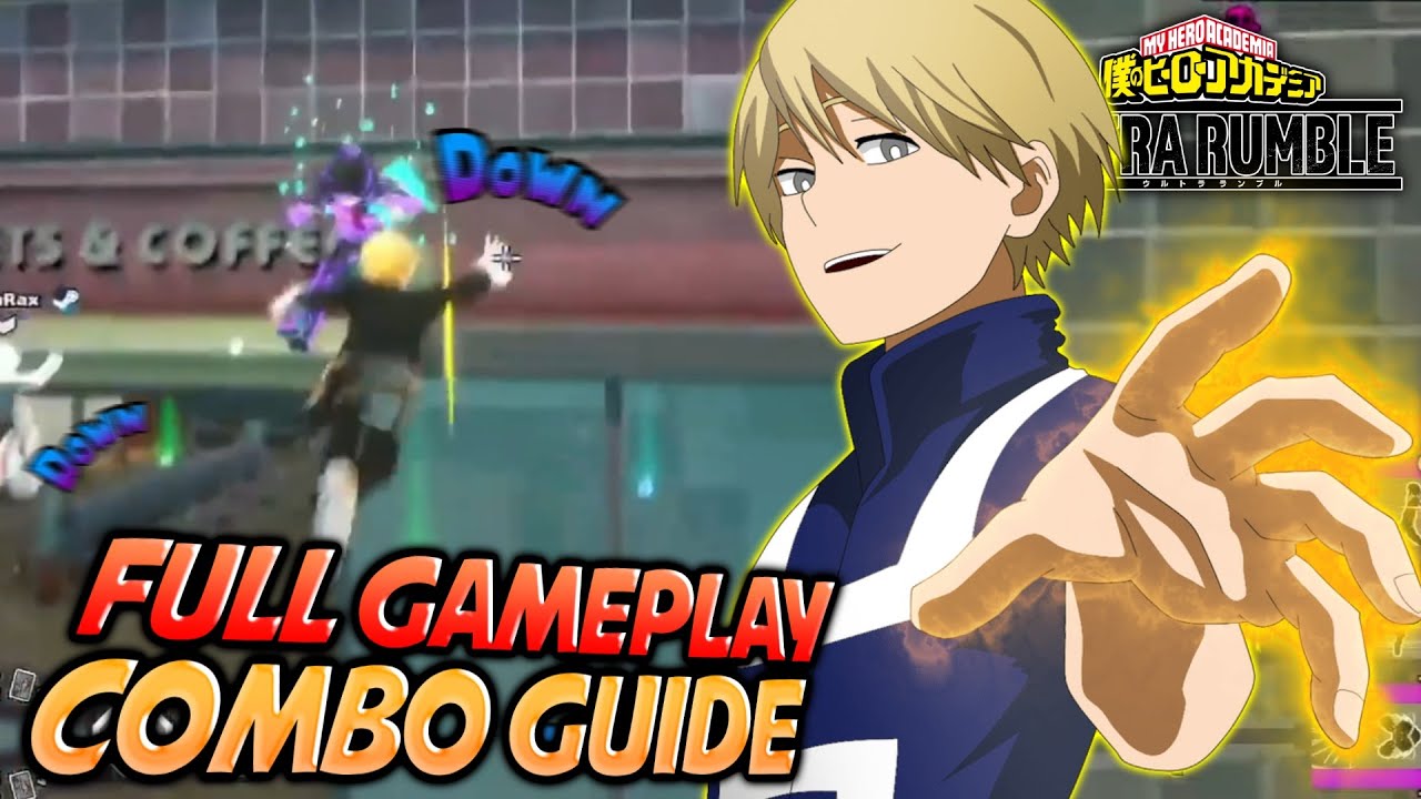 MONOMA EARLY GAMEPLAY +COMBO GUIDE MY HERO ULTRA RUMBLE - YouTube