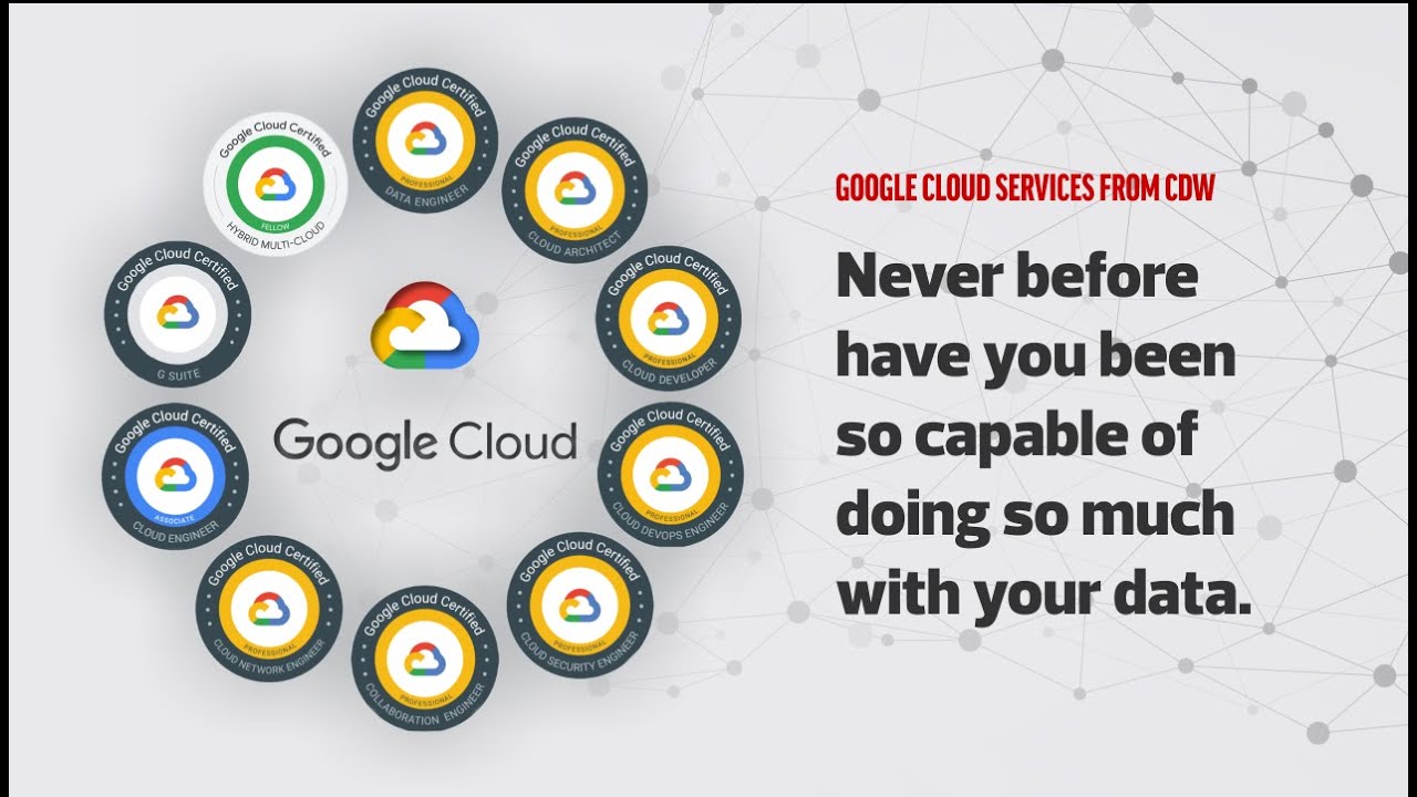 Google Cloud Platform Services from CDW - YouTube