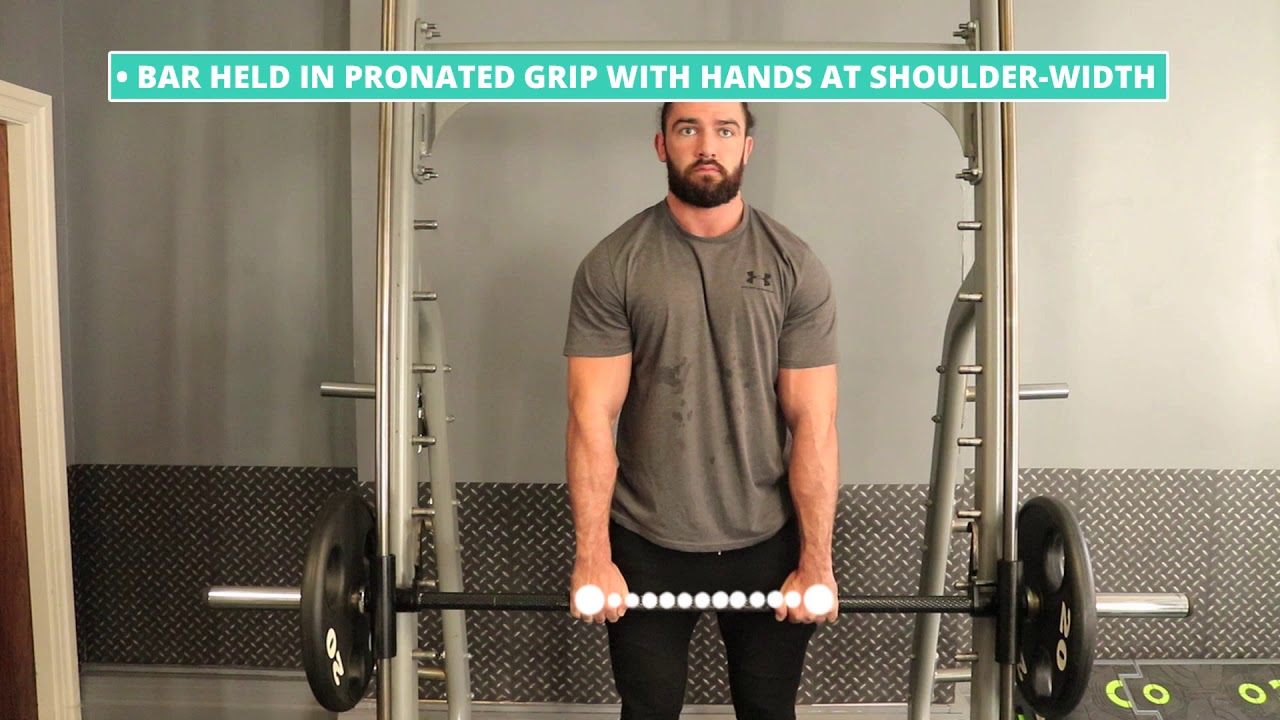 How To Do Smith Machine Shrug | Exercise Demo - YouTube