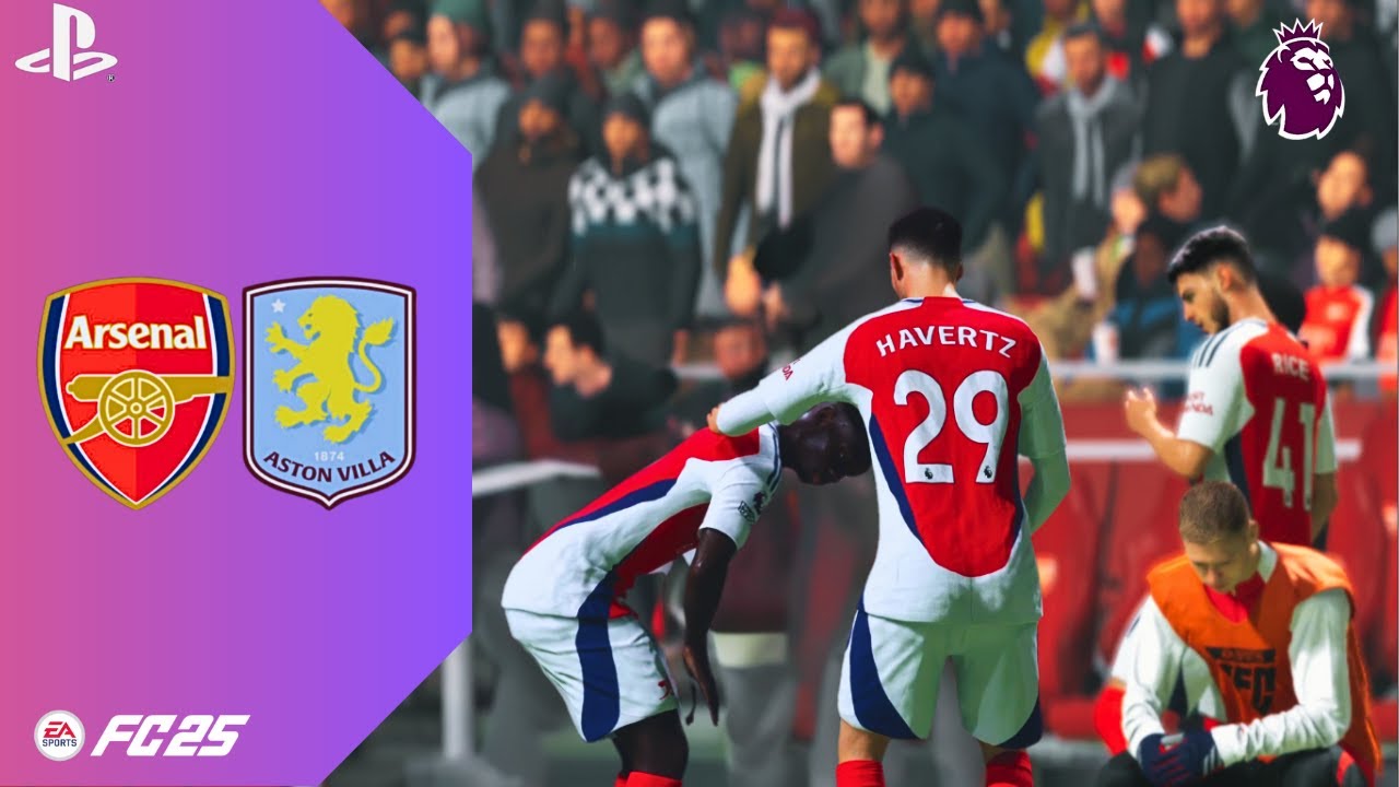 PS5 FC™ 25 | EPL - Arsenal vs Aston Villa | UHD 4K (2160p) - YouTube