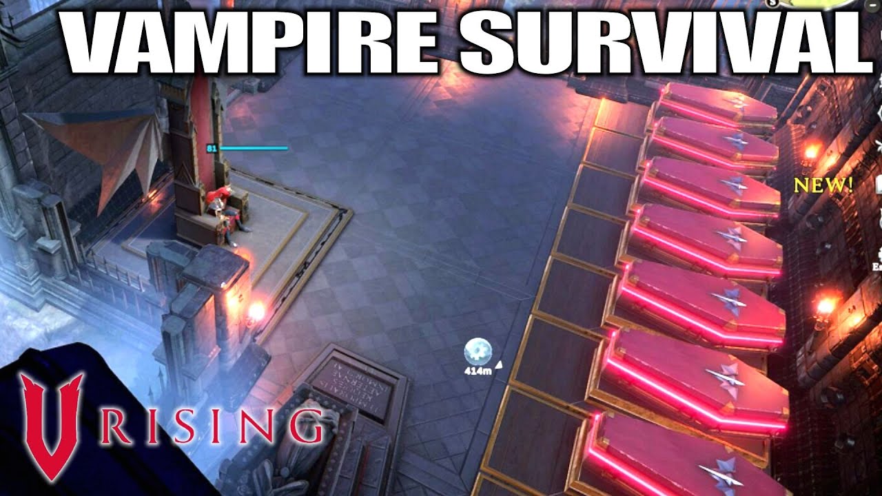 New Start in This DOPE Vampire Survival Game | V Rising Gameplay - YouTube
