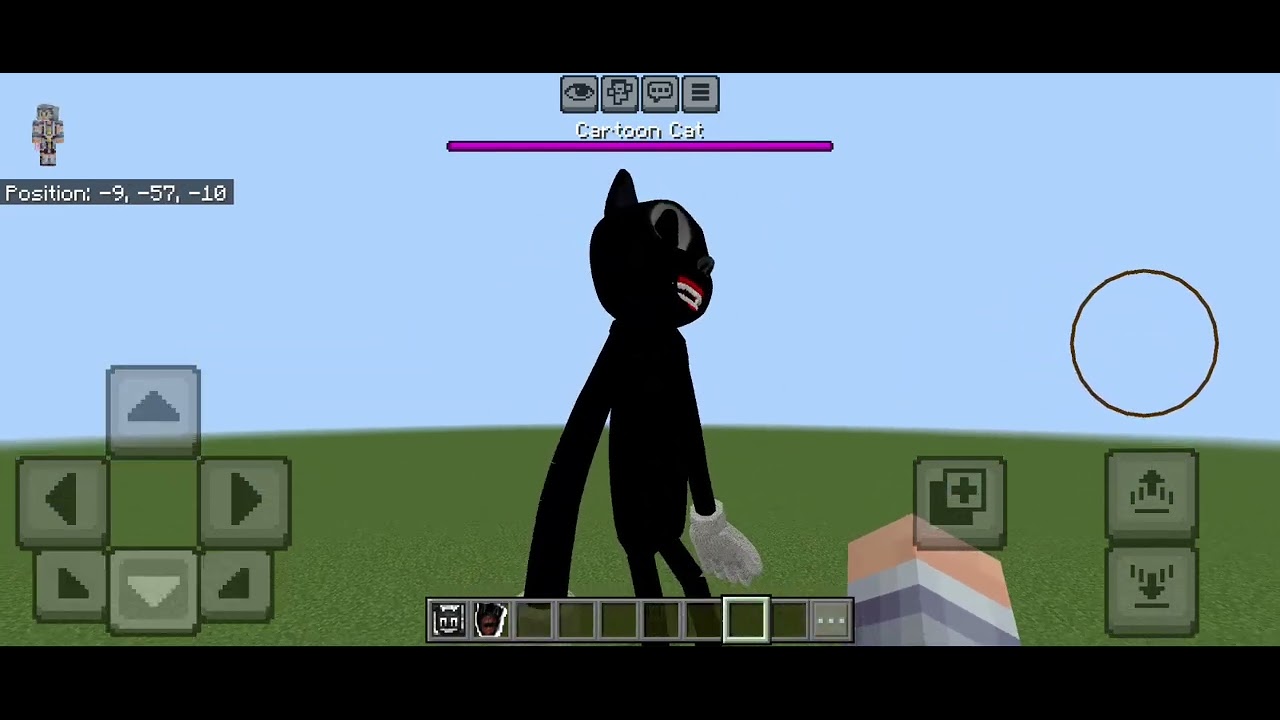 Minecraft Cursed Cartoon Cat VS Muscular Cartoon Cat - YouTube