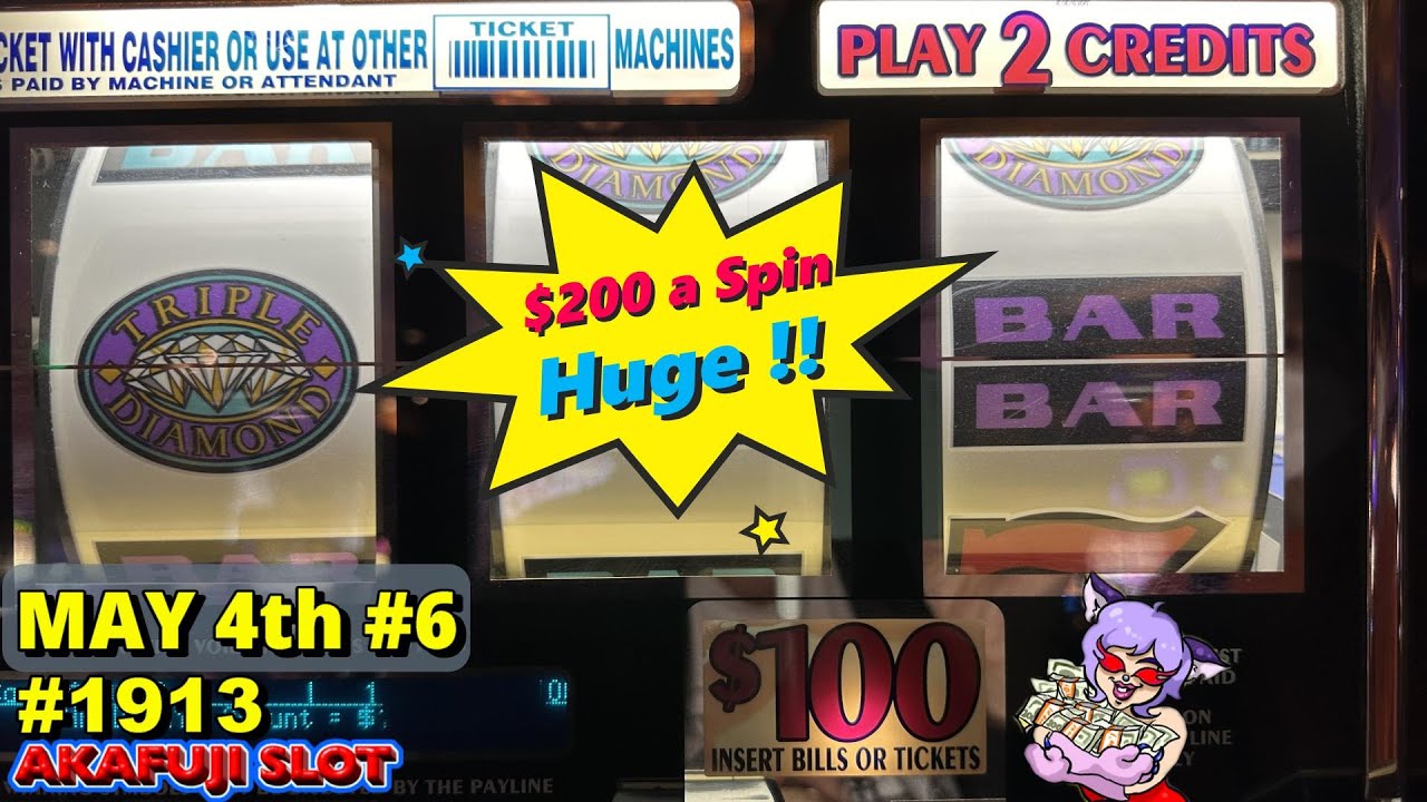 Triple Diamond $100 Slot Machine Jackpot at Pechanga Casino Resort ...