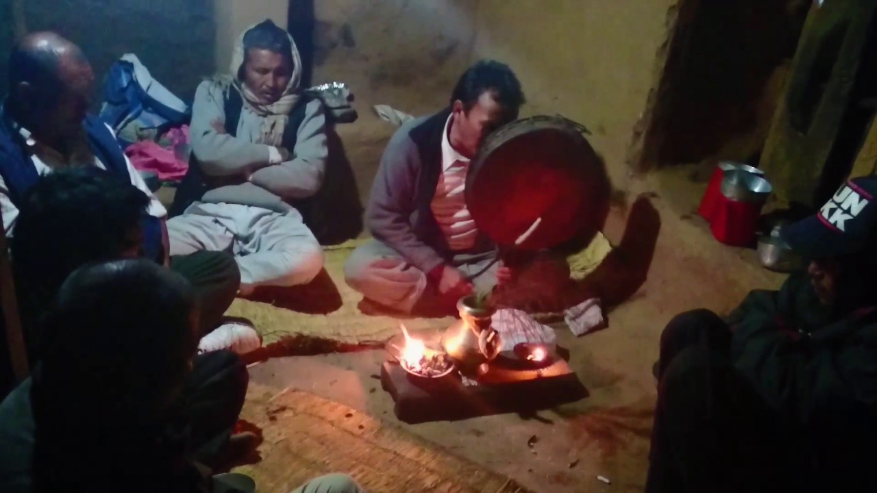 Tamang bonpo bon shaman purifying - YouTube
