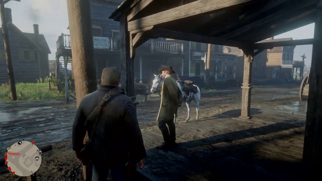 Red Dead Redemption 2 sheriff malloy valentine - YouTube