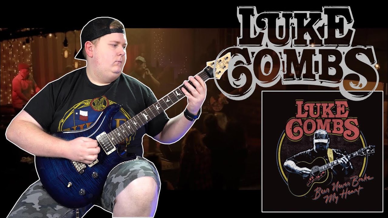 Luke Combs - "Beer Never Broke My Heart" - Guitar cover - YouTube