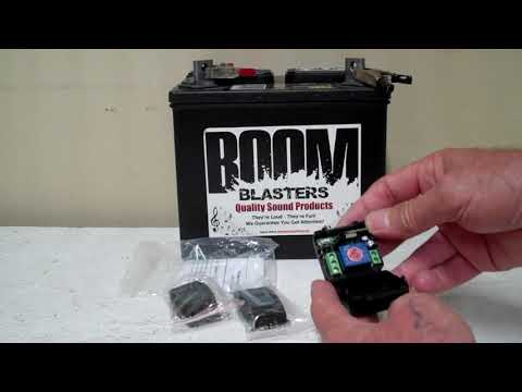 Universal Wireless Remote Control Kit | Boom Blasters | Loud Custom Car ...