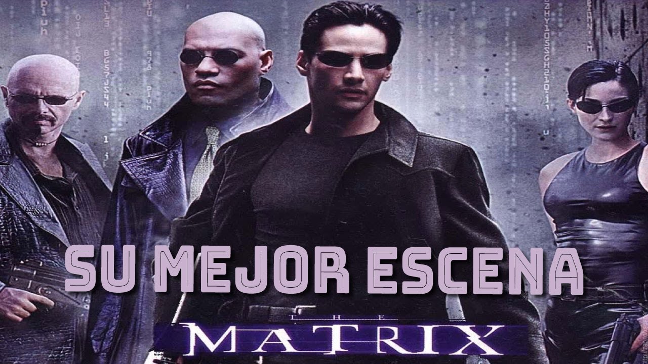 La 𝗠𝗘𝗝𝗢𝗥 𝗘𝗦𝗖𝗘𝗡𝗔 de 𝗠𝗔𝗧𝗥𝗜𝗫 (1999) 🎬【 TIROTEO de NEO y TRINITY en el ...