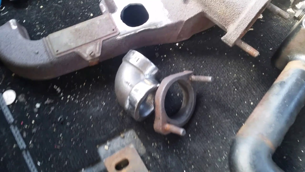 '51 Chevy split manifold; part 2 - YouTube