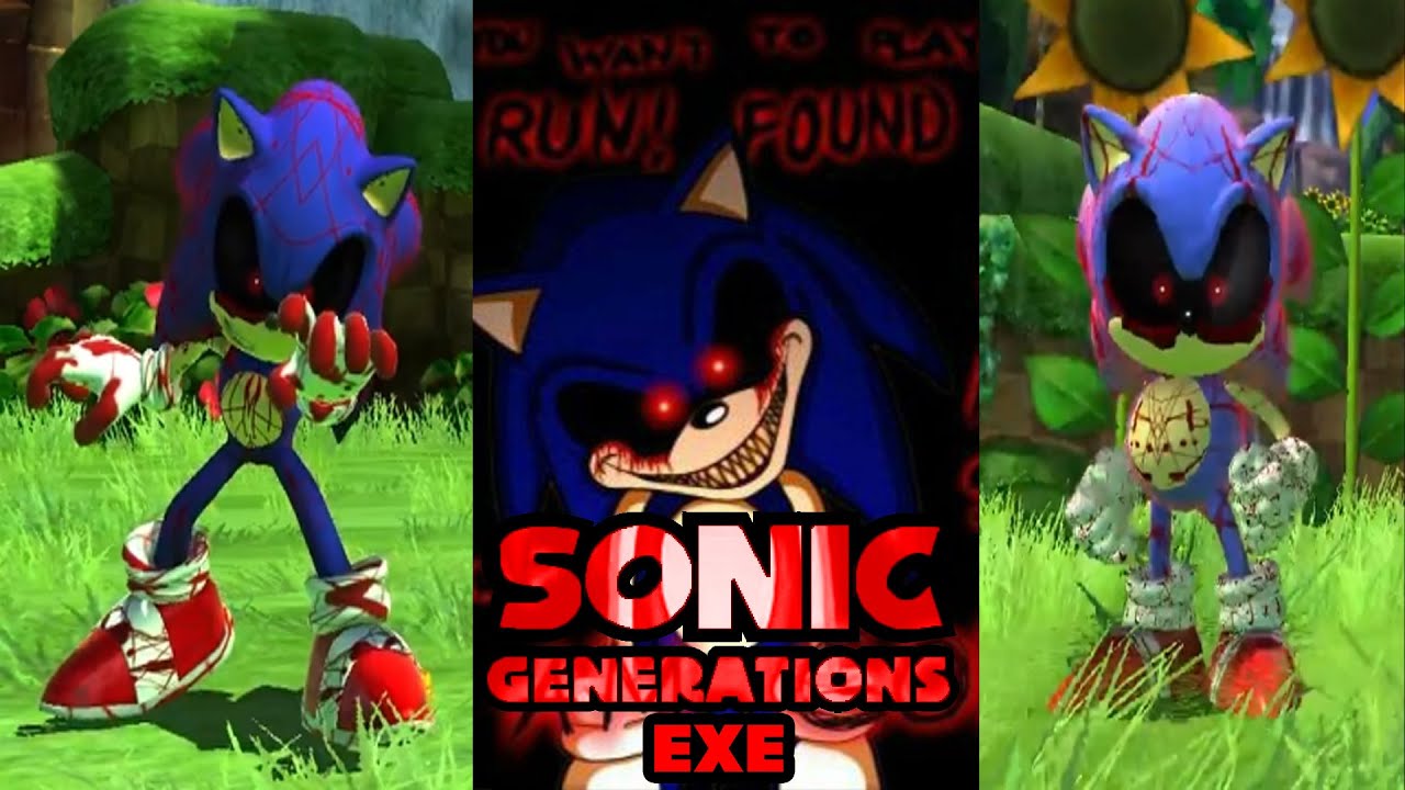 Sonic.EXE but in Sonic Generations - YouTube