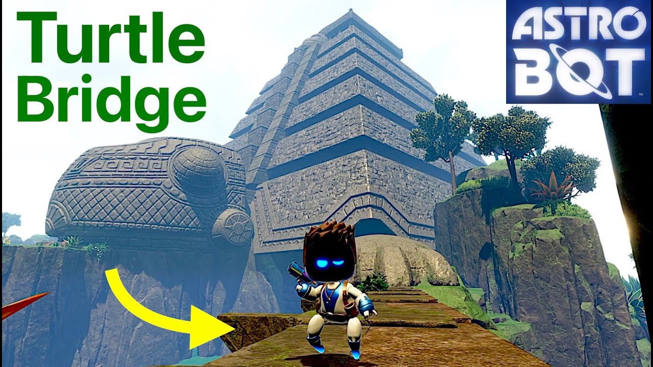 Astro Bot: Turtle Bridge and Jeep (Dude Raiding) - YouTube