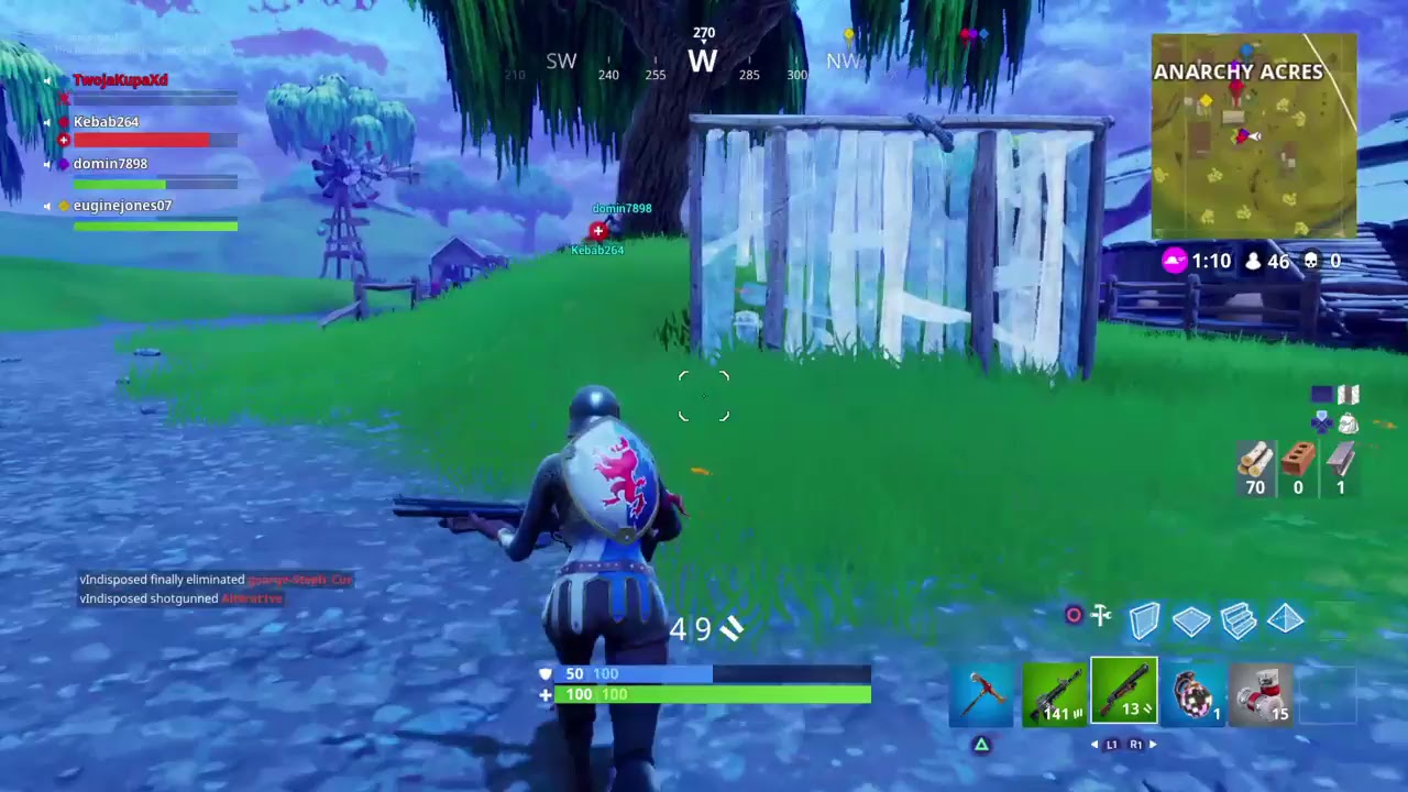 Fortnite crazy solo game .. - YouTube