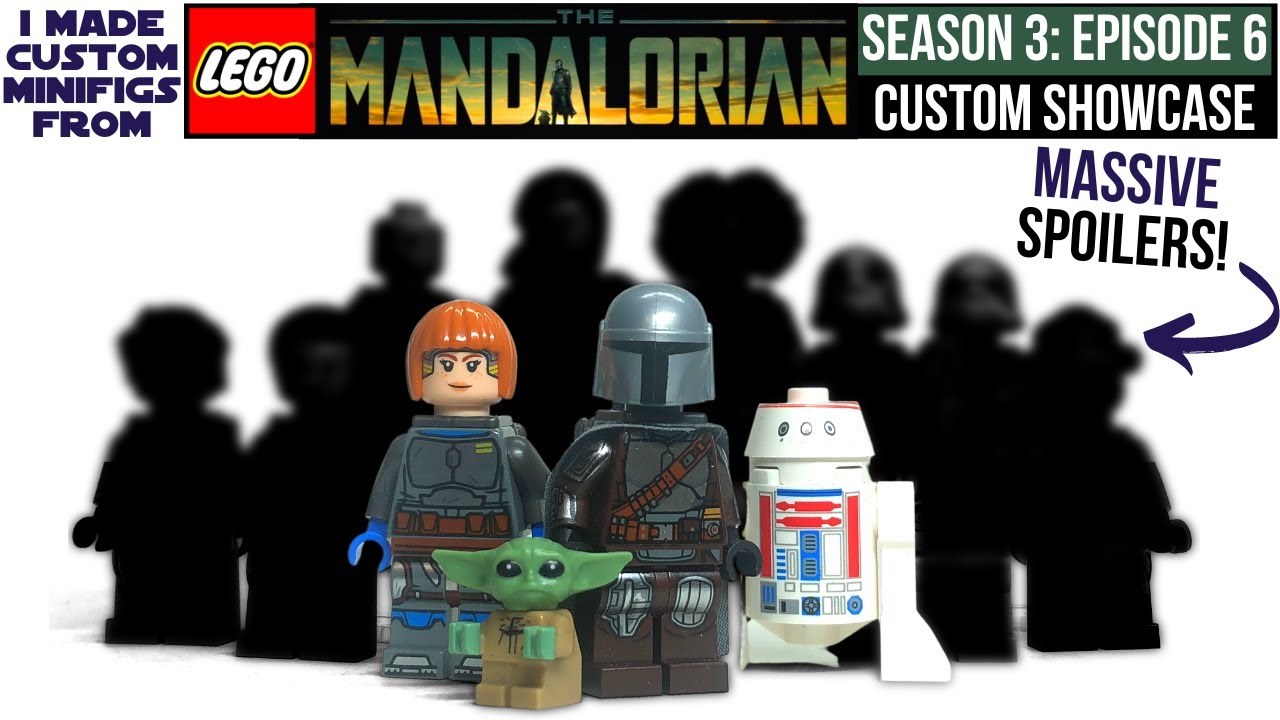 LEGO The Mandalorian Season 3 Episode 6 Custom Minifigure Showcase ...