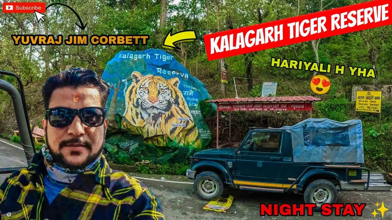 Tiger ka Aatank 😱 Kalagarh Tiger Reserve m 🤔 #yuvrajjimcorbett # ...