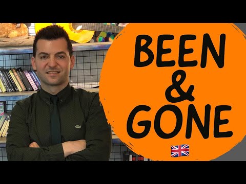 The difference between BEEN and GONE