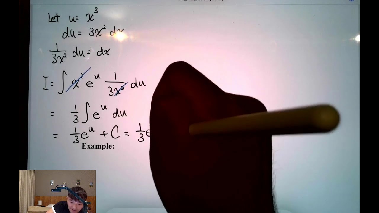 [M1/M2 Intensive] Integration - Substitution Example 3 - YouTube