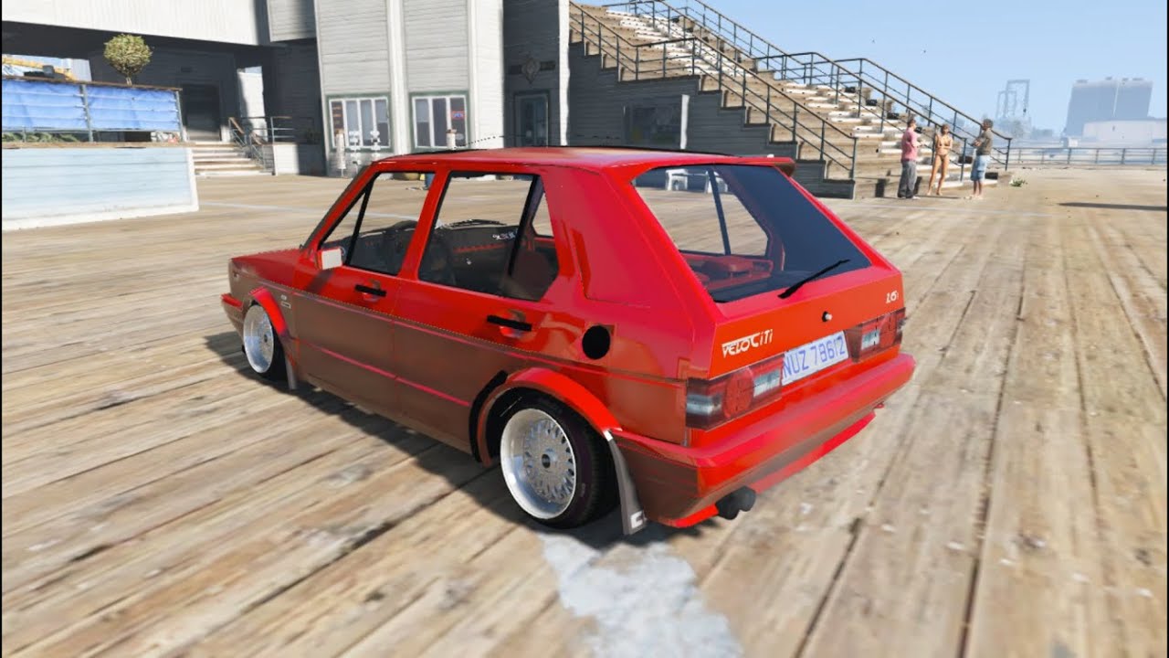 VW Mk1 Velociti 1.6i |GTA 5 Real Life Mods - YouTube