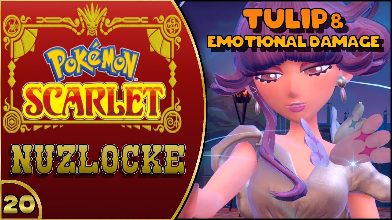 EP 20: Finally taking on the Gym Leader Tulip! - Pokemon Scarlet ...