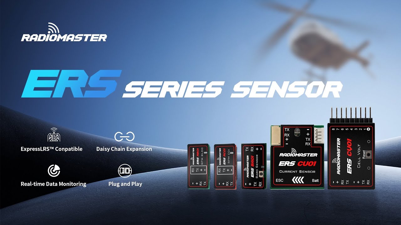 RadioMaster ERS Series Sensor - YouTube