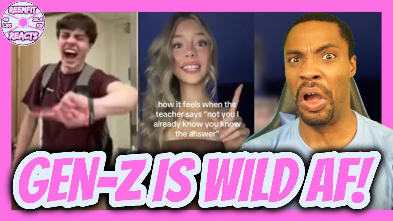 THESE PEOPLE ARE CRAZY! Millennial Reacts To Gen-Z School TikToks - YouTube