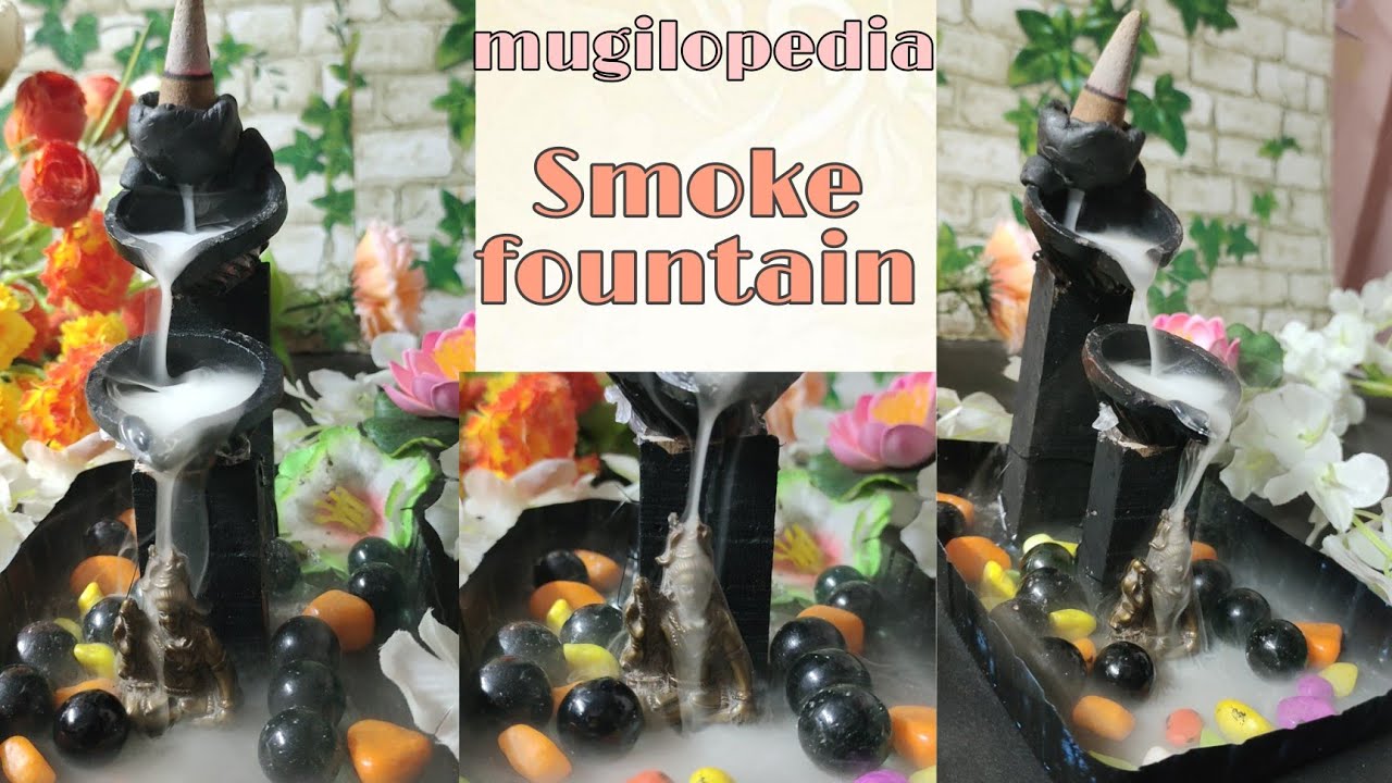 DIY Smoke fountain / Easy smoke fountain / How to make smoke fountain ...