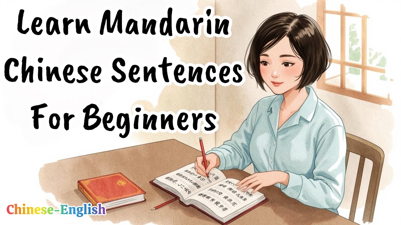 Learn Mandarin Chinese sentences for beginners | Learn Chinese language ...