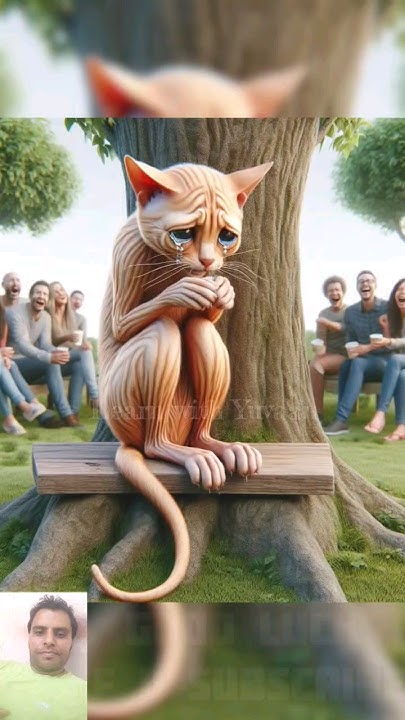 Poor sad cat story 6 #cat #cute #ai #catlover #poorcat #sadcat #aiart ...