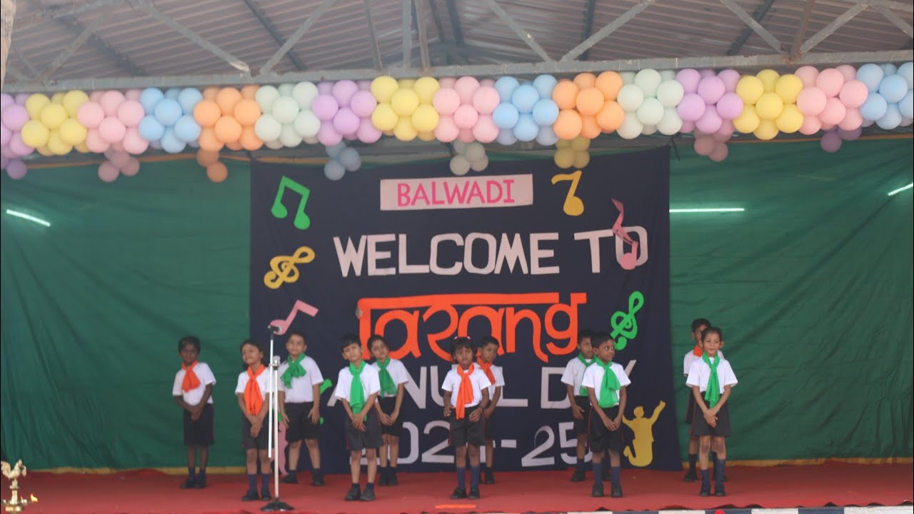 First Annual Day of Balwadi- 2025 #balwadi - YouTube