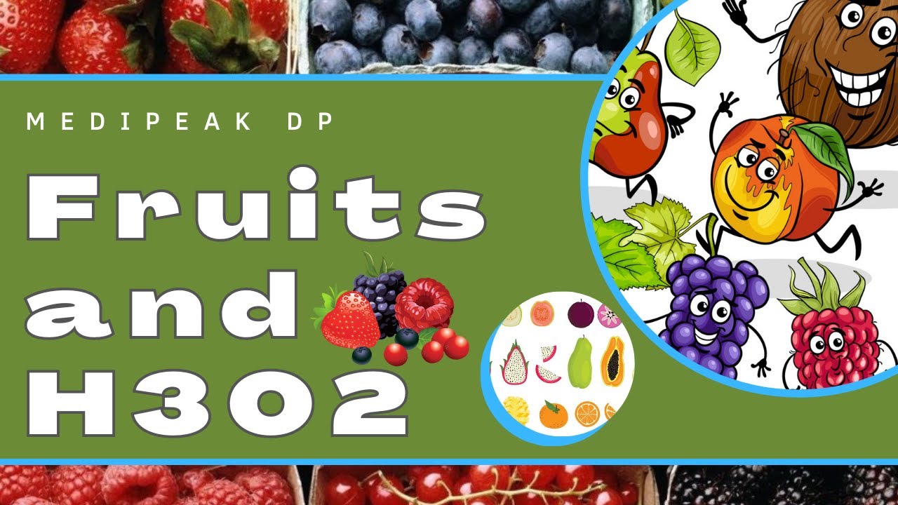 Fruits and H3O2 - YouTube